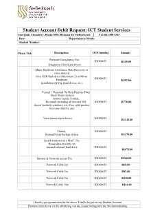ICT Charges (ICT Student services) - IT Knowledge Space - Stellenbosch ...